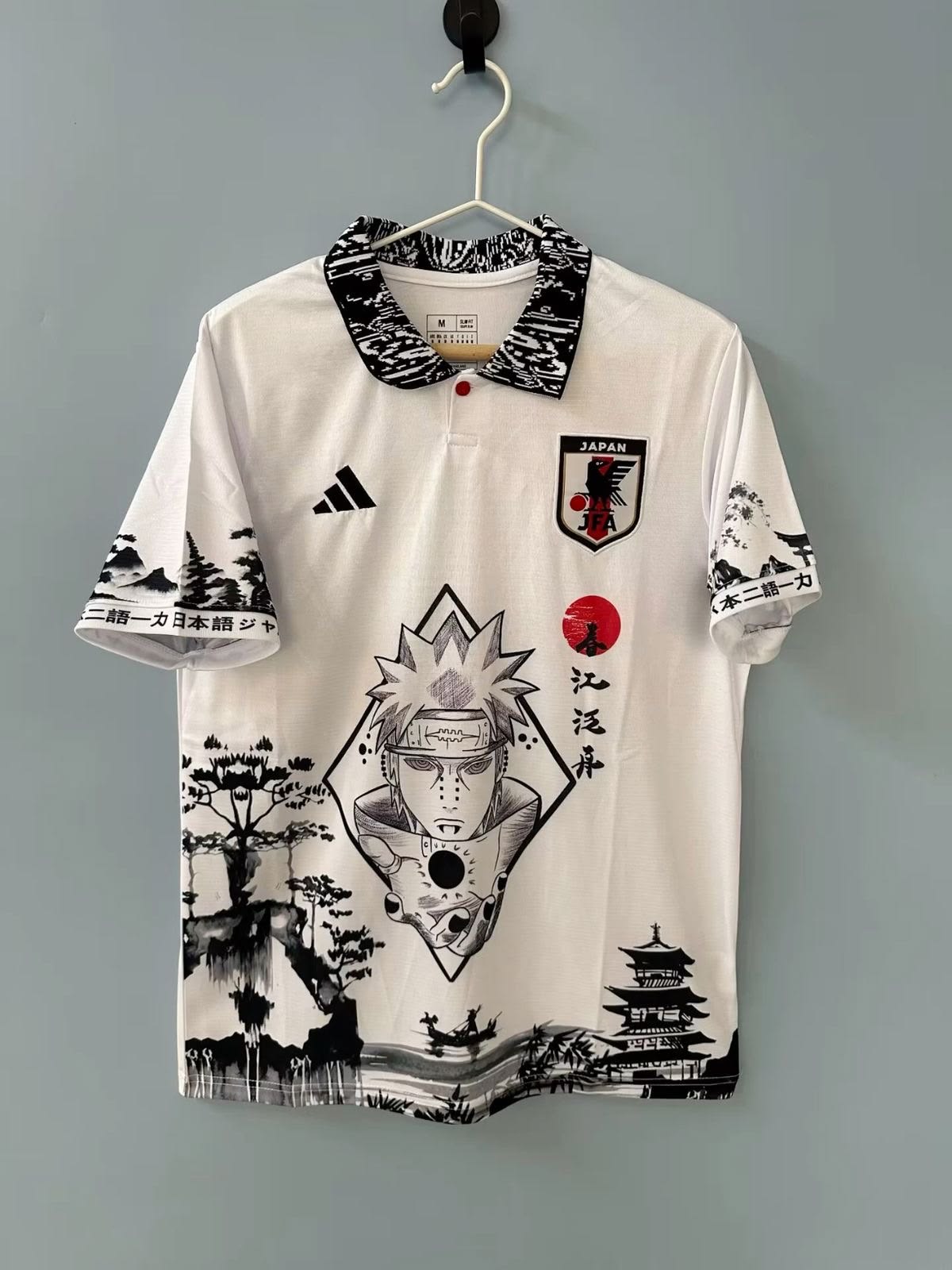 Japan x Naruto Pain Special Edition Adidas Jersey 2024/25 | Ink Art La ...